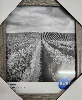 2-Pack "New" Rustic Gray 8x10 Picture Frame Wall Tabletop | eBay