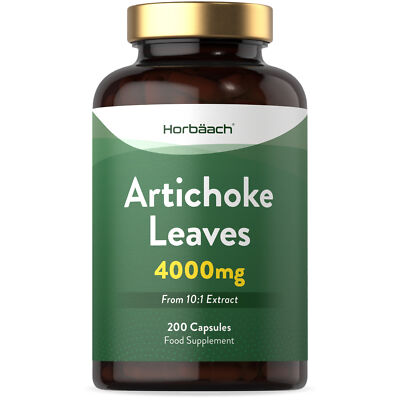 Artichoke Extract Capsules 4000mg | 200 Count | High Strength | By ...