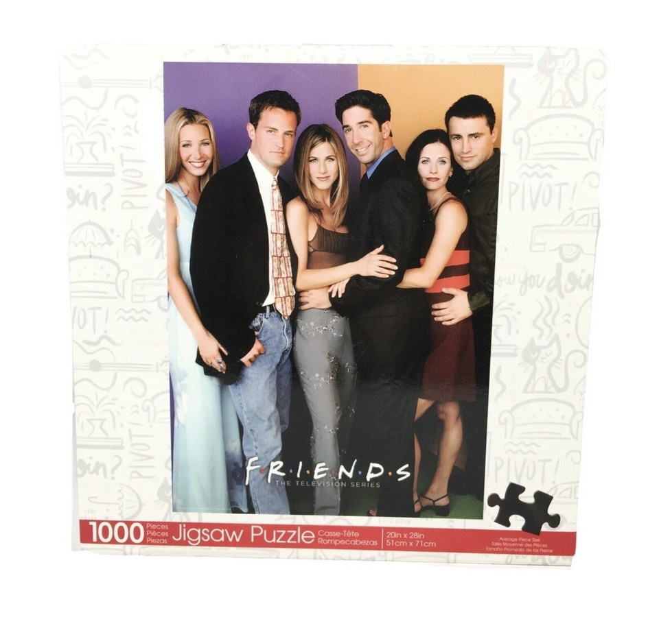 Friends The Television Series 1000 Piece Jigsaw Puzzle Aquarius NEW ...