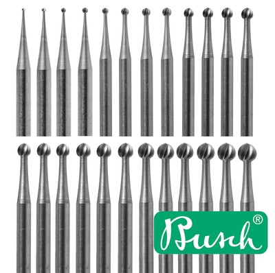 Busch Round Burr No 1 Sets, Choose from Small Or Large Diameter Sets | eBay