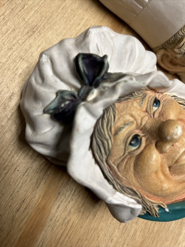 Bossons England Chef Cook Chalk head Figures | eBay