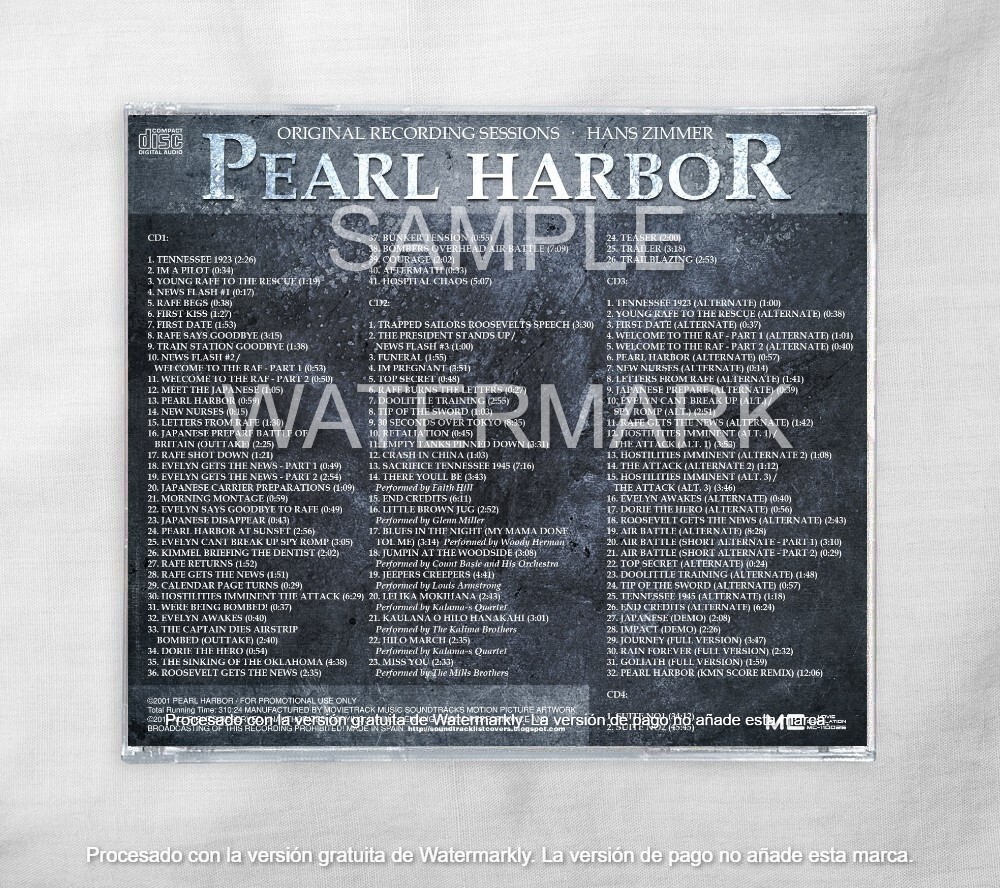 Pearl Harbor Hans Zimmer Suite