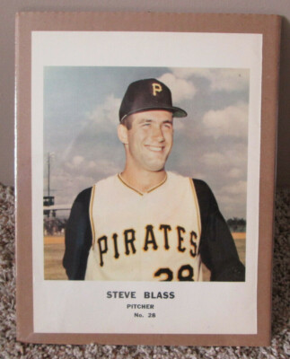VINTAGE 1969 STEVE BLASS COLOR PHOTO SHRINK WRAPPED PITTSBURGH PIRATES ...