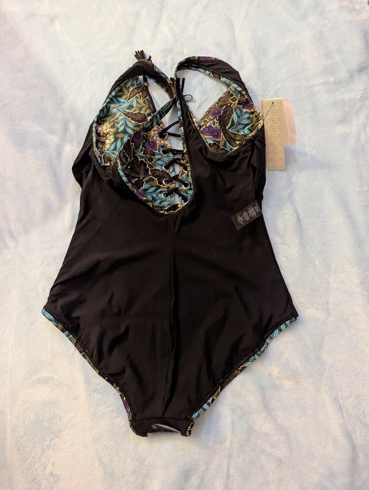 amoressa by miraclesuit Multicolor Floral print One Piece Swim Suit ...