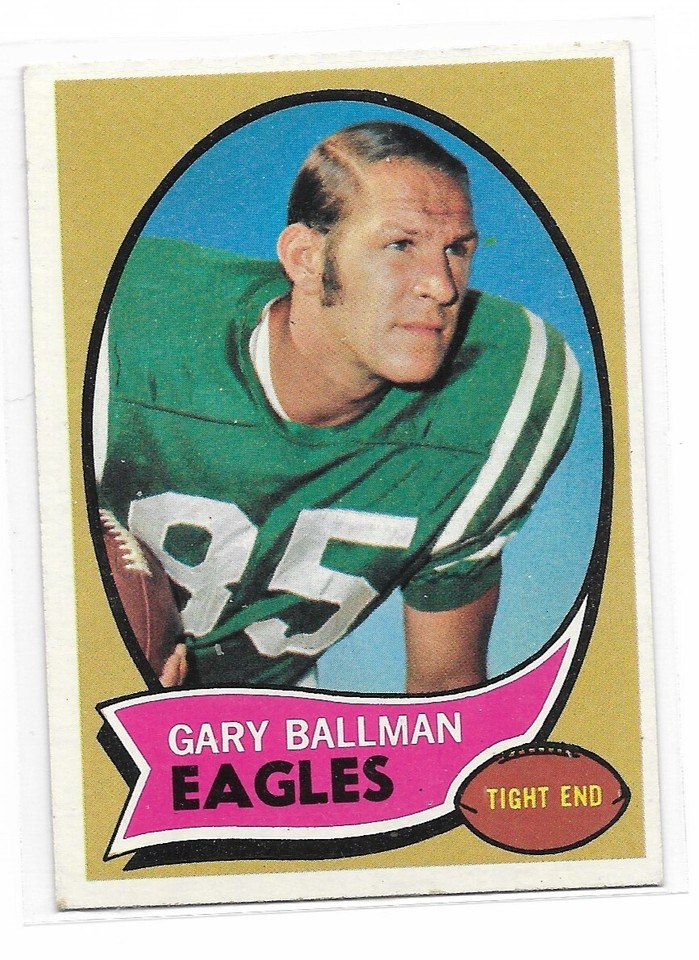 1970 Topps Gary Ballman 47 Philadelphia Eagles Football | eBay