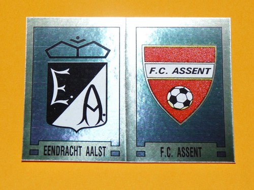 #327 EENDRACHT AALST FC ASSENT PANINI FOOTBALL 88 1987-1988 BELGIQUE ...
