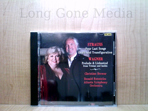 Strauss, Wagner by Christine Brewer, Donald Runnicles (CD, Autographed ...