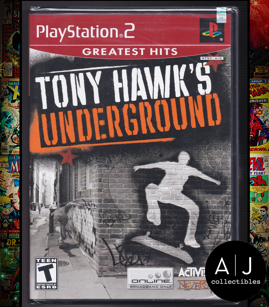 Tony Hawk's Underground (PlayStation 2, September 21, 2003) for sale ...