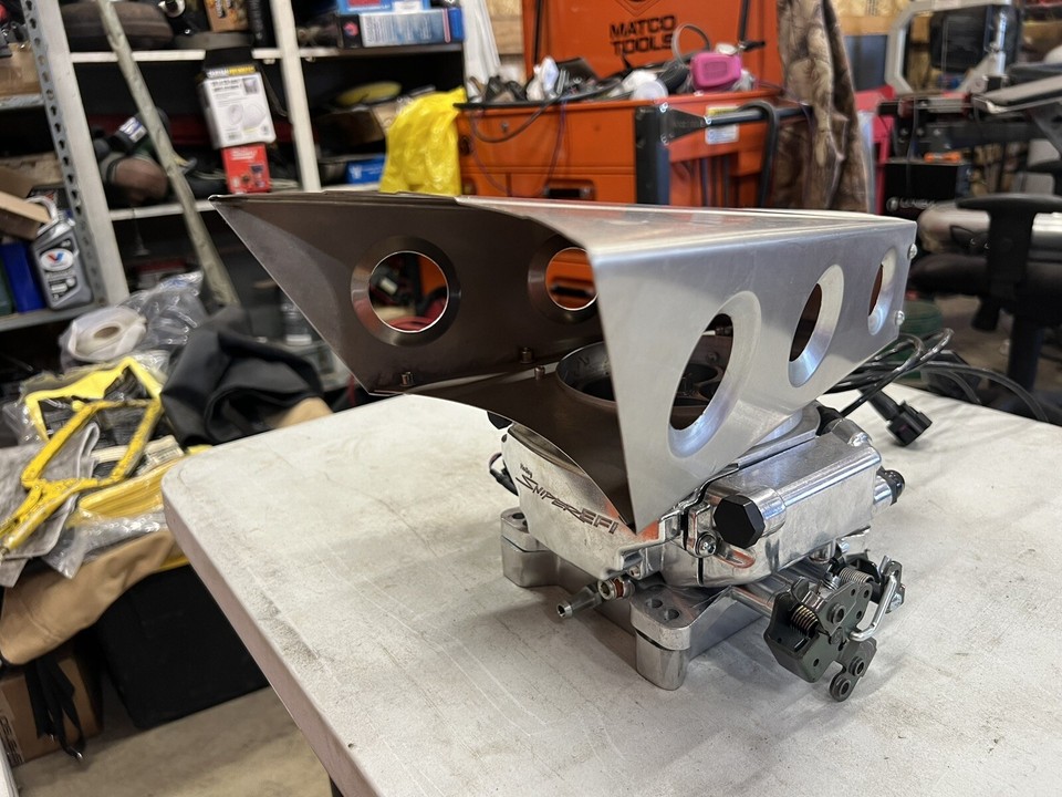 Hot Rod Air Scoop Custom Hand Made Carburetor Air Cleaner Filter Hotrod ...