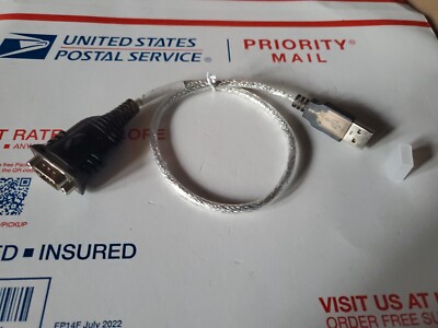 Manhattan 18 in. USB to Serial Adapter Cable with Gold Plated Contacts ...