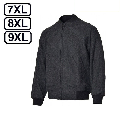 7XL 8XL 9XL - Agmer Australian Made Bomber Wool Woolen Bluey Jacket ...