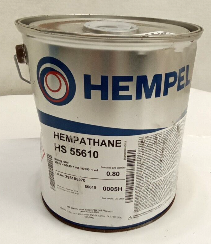 Hempel HS 55610 Hempathane Glossy Polyurethane Topcoat Direct To Metal ...