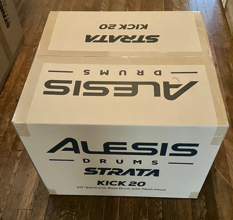 Alesis Strata Prime Kick Drum Pad 20" Mesh NEW E-Drums | eBay