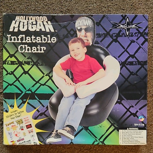 RARE Vintage WCW NWO Hollywood Hogan Inflatable Chair 1999 MIB | eBay
