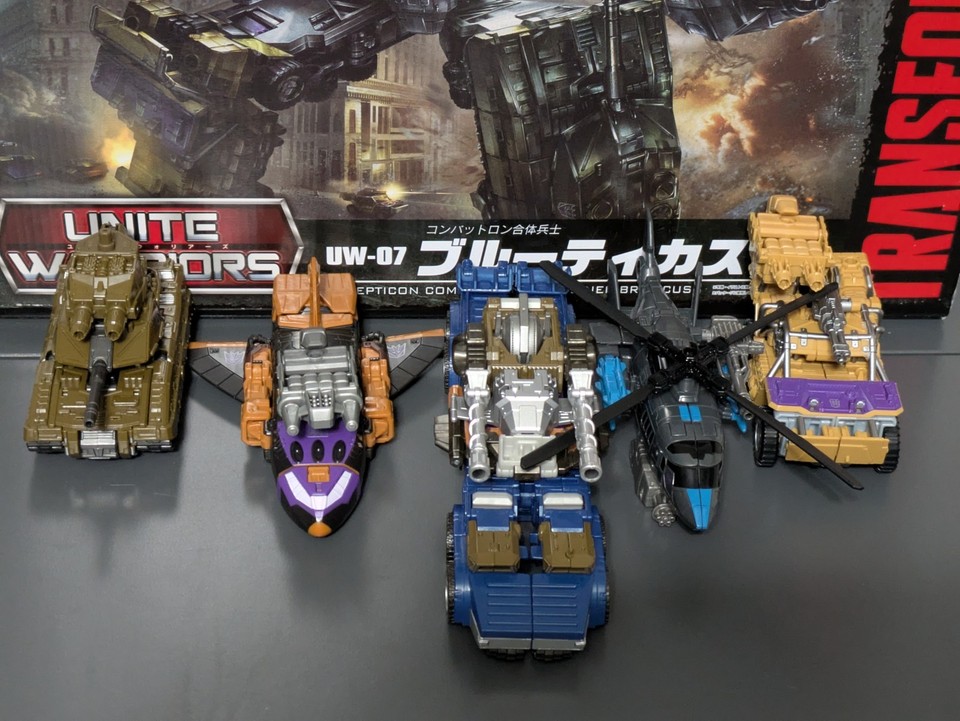 Takara Tomy Transformers Unite Warriors UW-07 Bruticus Action Figure | eBay