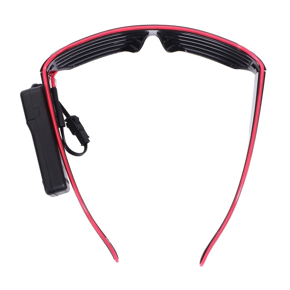 Flashing Glasses Costume Props Party Favors Supplies Dual Color LED ...