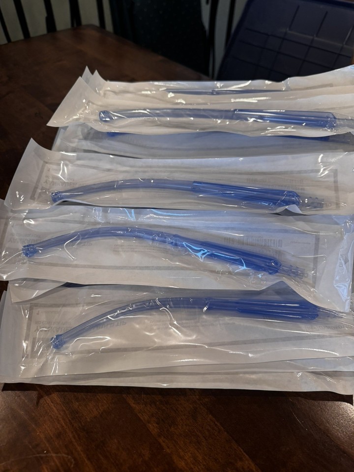 Medline DYND50130 Sterile Rigid Yankauer with Bulb Tip - Lot 48 | eBay