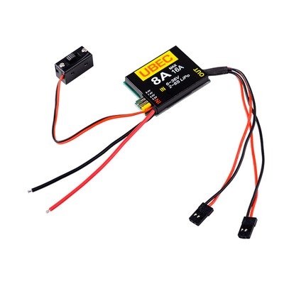 UBEC-8A 6V-36V 2-8s LiPo Independent power supply module For FPV ...
