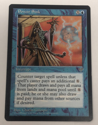 1996 Magic: The Gathering - Power Sink MTG Card | eBay