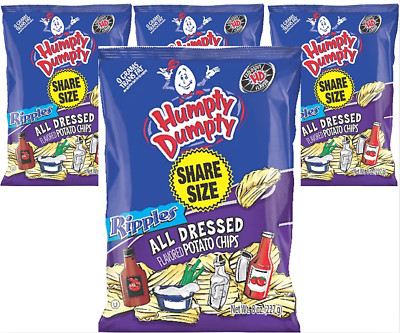 (4-PACK) Humpty Dumpty All Dressed Potato Chips 8oz Bags | eBay