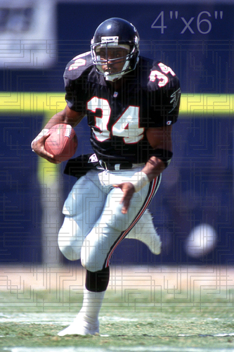 Steve Broussard c. 1991-93 - Atlanta Falcons - choose a size - full ...