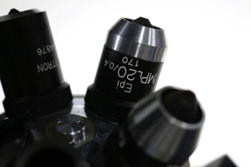 Unitron Unimet 7634 Inverted Microscope with Epi MPL Objectives | eBay