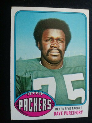 1976 Topps Football Card # 99 Dave Pureifory - Green Bay Packers | eBay