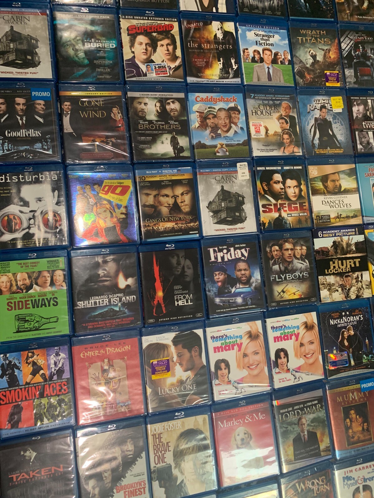 Blu-Ray Movie Collection: Over 265 Movies, All Genres, Most Brand New ...