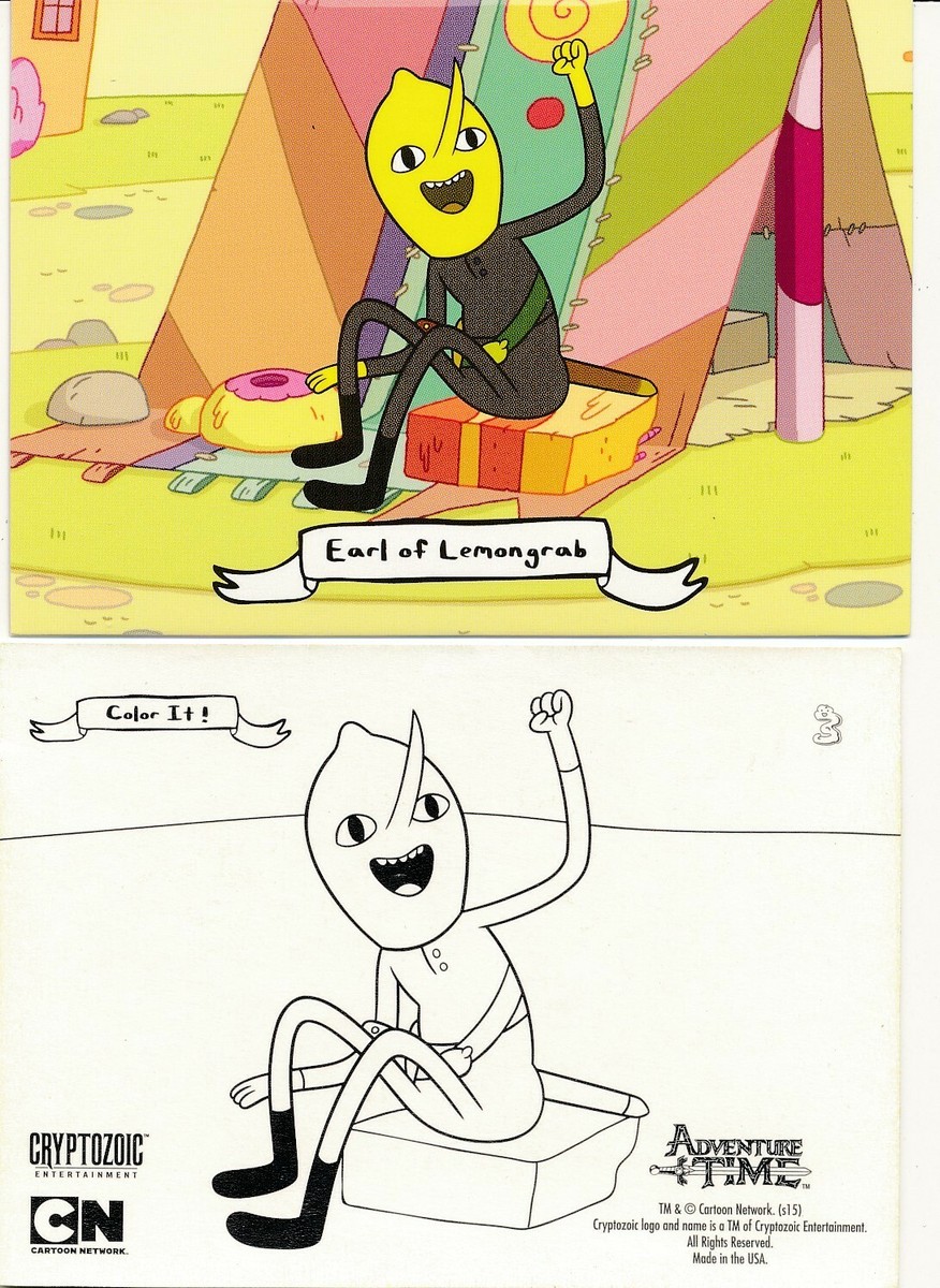 Adventure Time Lemongrab