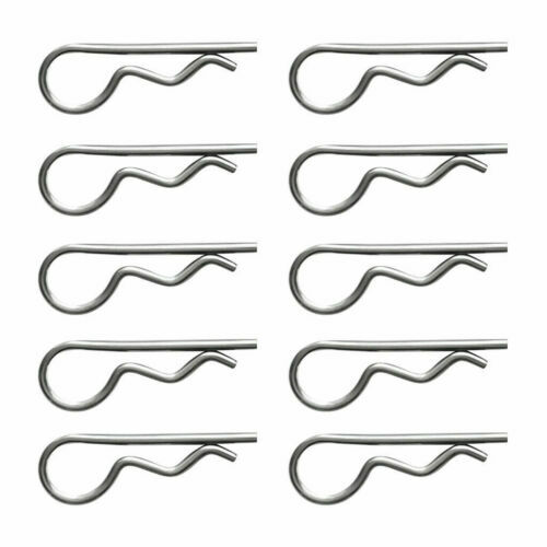 5m, 6mm,8mm R Clip Pins Shaft Retaining Clips Hair Spring Cotter pin 10 ...