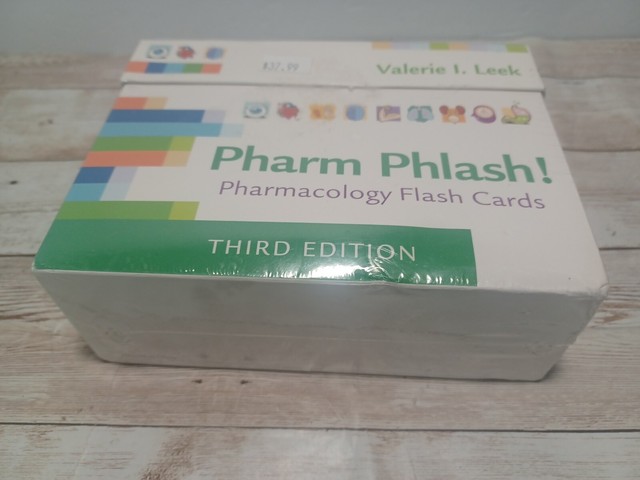 Pharm Phlash! : Pharmacology Flash Cards by Valerie I. Leek (2017 ...