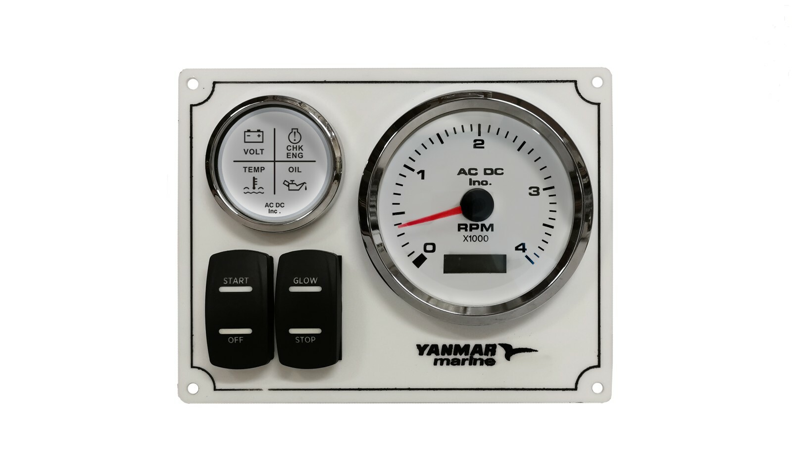 YANMAR Diesel Engine Marine Instrument Panel B Type Alternator Pick Up ...