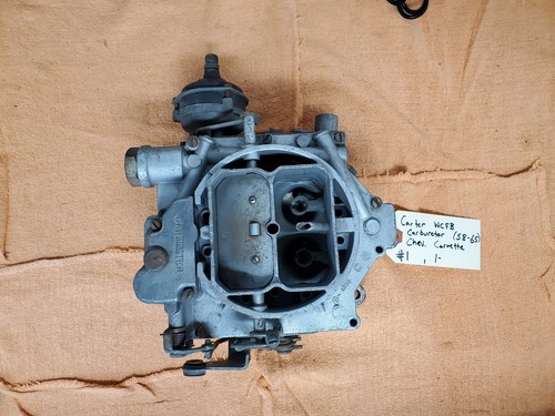 Carter WCFB 4 bbl GM Chevy Cadillac 58-65 (6-1396) Carburetor | eBay