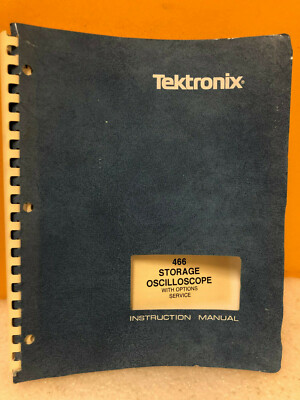 HP 070-3516-00 468 Digital Storage Oscilloscope Service Instruction ...