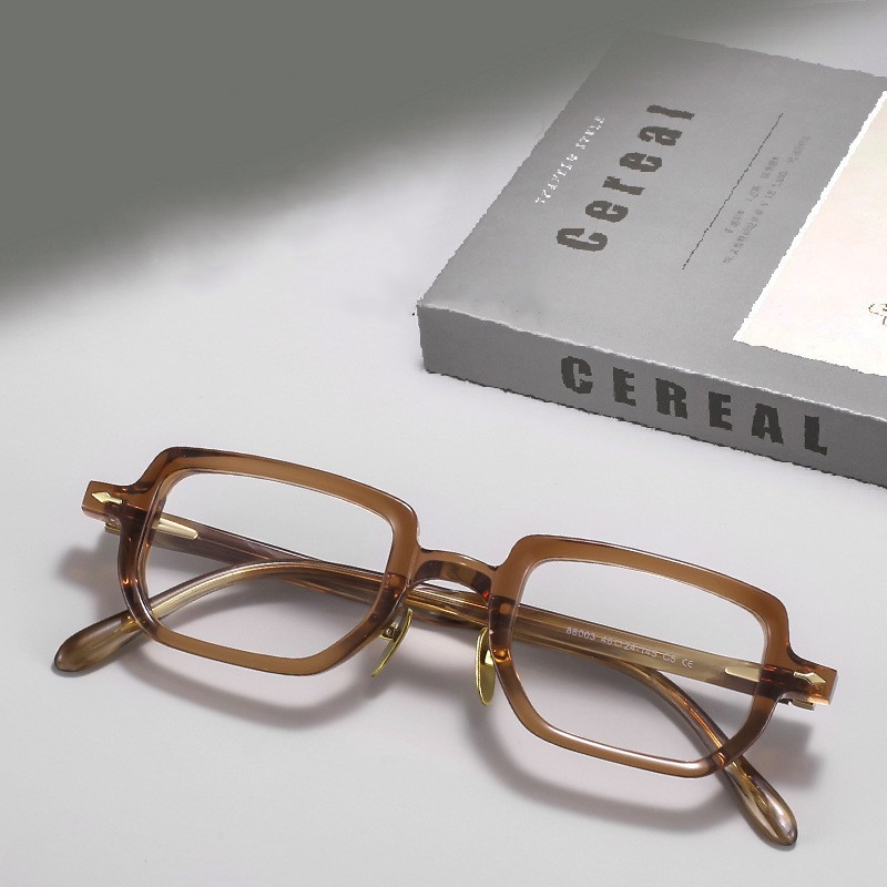Acetate Retro Reading Glasses for Women Men Readers Small Square ...