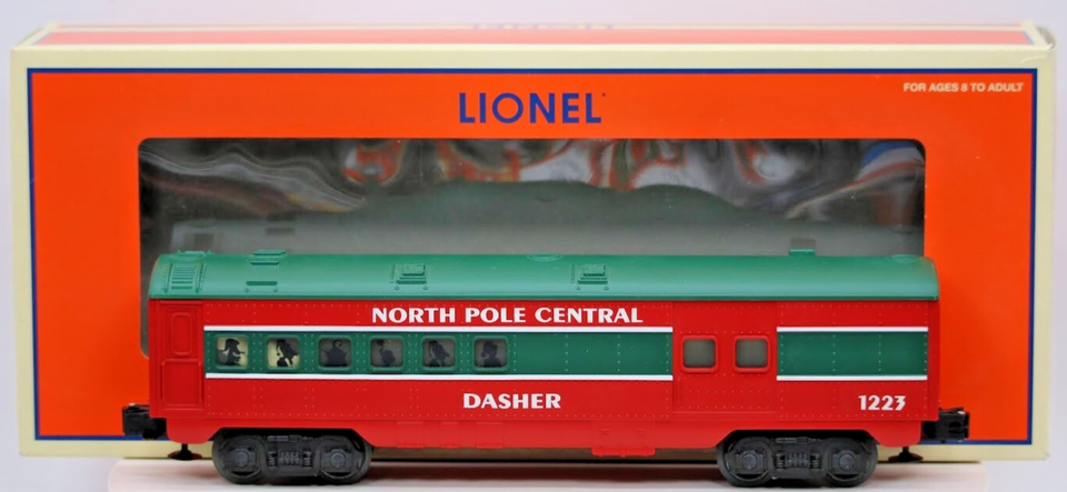 Lionel North Pole Central “Dasher” Combo Coach – 6-25182 – TESTED ...