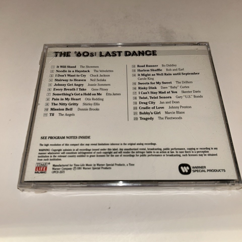 TIME LIFE - THE ‘60s: LAST DANCE The Rock ‘n’ Roll Era 2RNR: 35 Brand ...