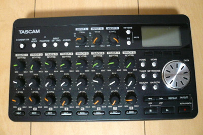 TASCAM DP-008 Digital 8-Track Pocket studio Multitrack Recorder Japan ...