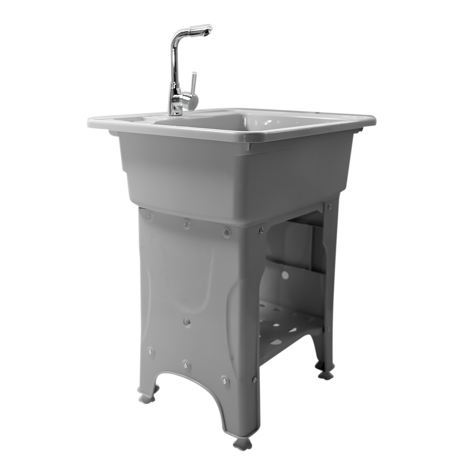 Freestanding Plastic Utility Sinks Utility Sink Laundry Tub Drop in ...