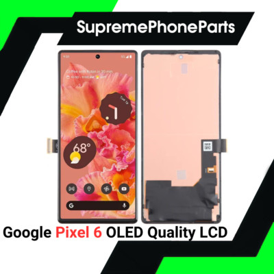 Google Pixel 6 OLED LCD Display Screen Touch Digitizer+Frame Bezel ...