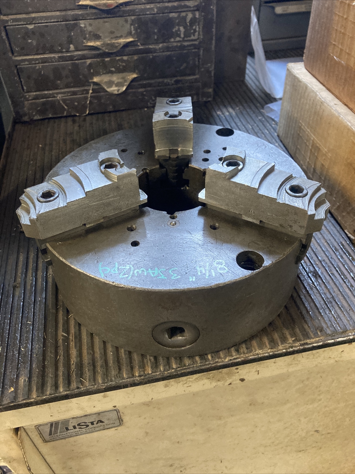 8-1/4” 2pc 3 Jaw Milling Machine Rotary Table / Super Spacer Metal ...