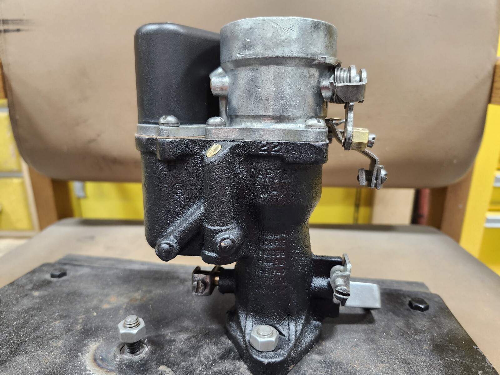 CARTER W-1 CARBURETOR Chevrolet 1946-48 Chevy 574s GM839987 1939-1949 ...