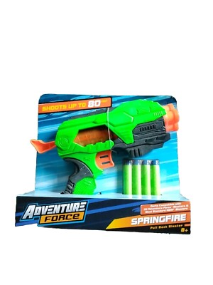 Adventure Force Springfire Foam Dart Gun/Pistol/Blaster Buzz Bee Toys ...
