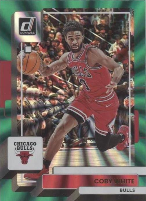 2022-23 Panini Donruss - Coby White #33 Holo Green Laser for sale ...