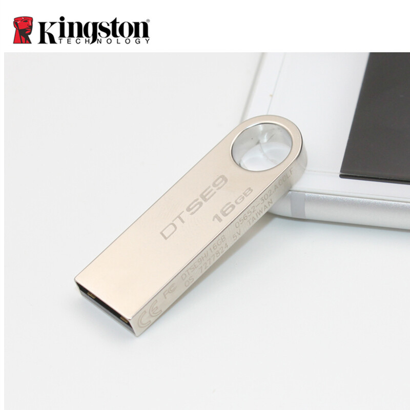 Kingston Silver USB 2.0 DTSE9 128GB Metal UDisk USB Flash Drive Memory ...