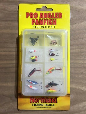 Northland Fishing Tackle - Pro Angler Panfish Hardwater Kit - 22 Pieces ...