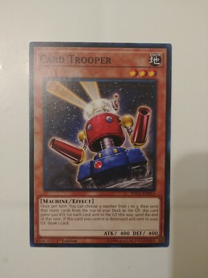 Yu-Gi-Oh! TCG - Card Trooper SDCL-EN015 - 1st Edition - Common - Non ...