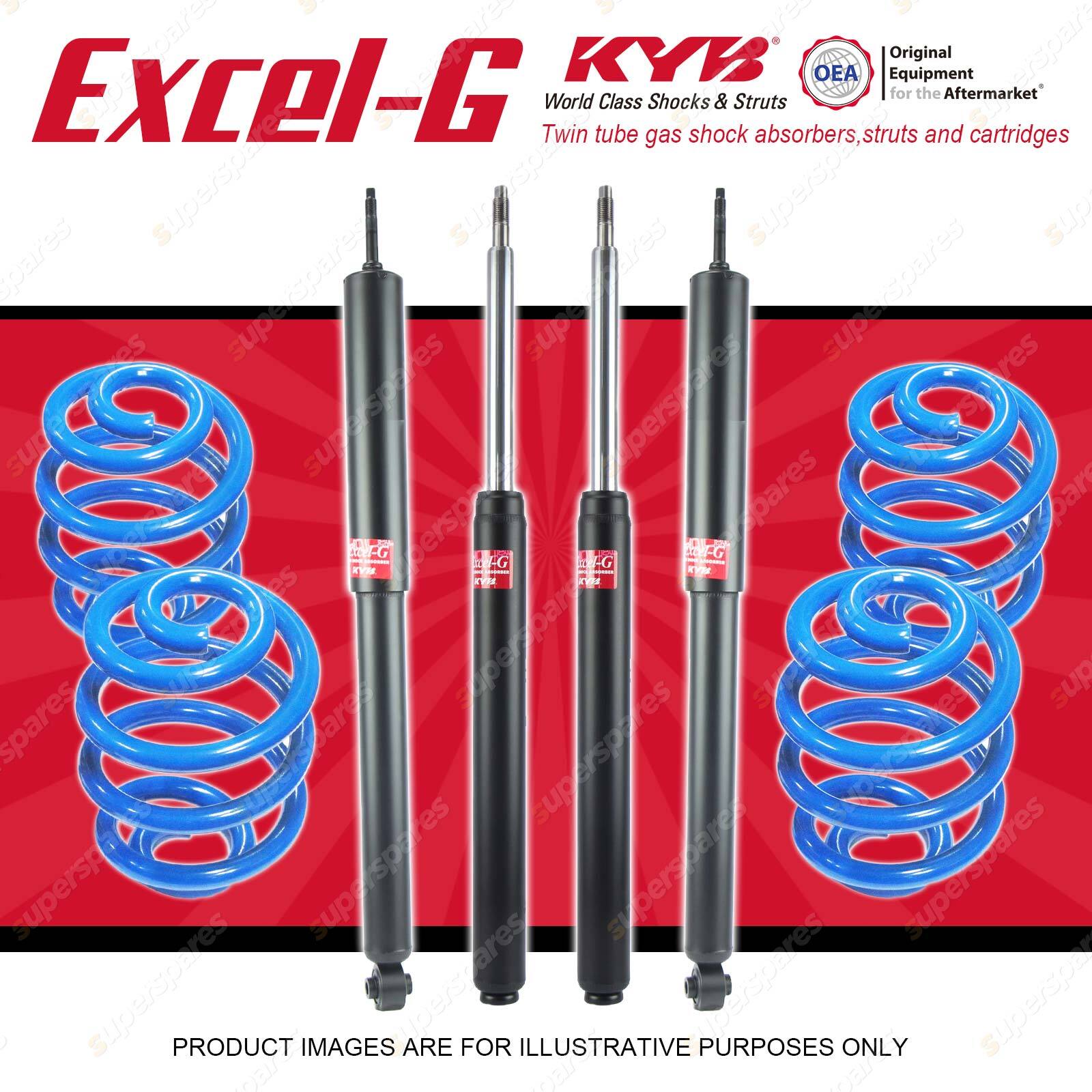 4x KYB EXCEL-G Shocks + Sport Low Coil Springs for HOLDEN Commodore VB ...