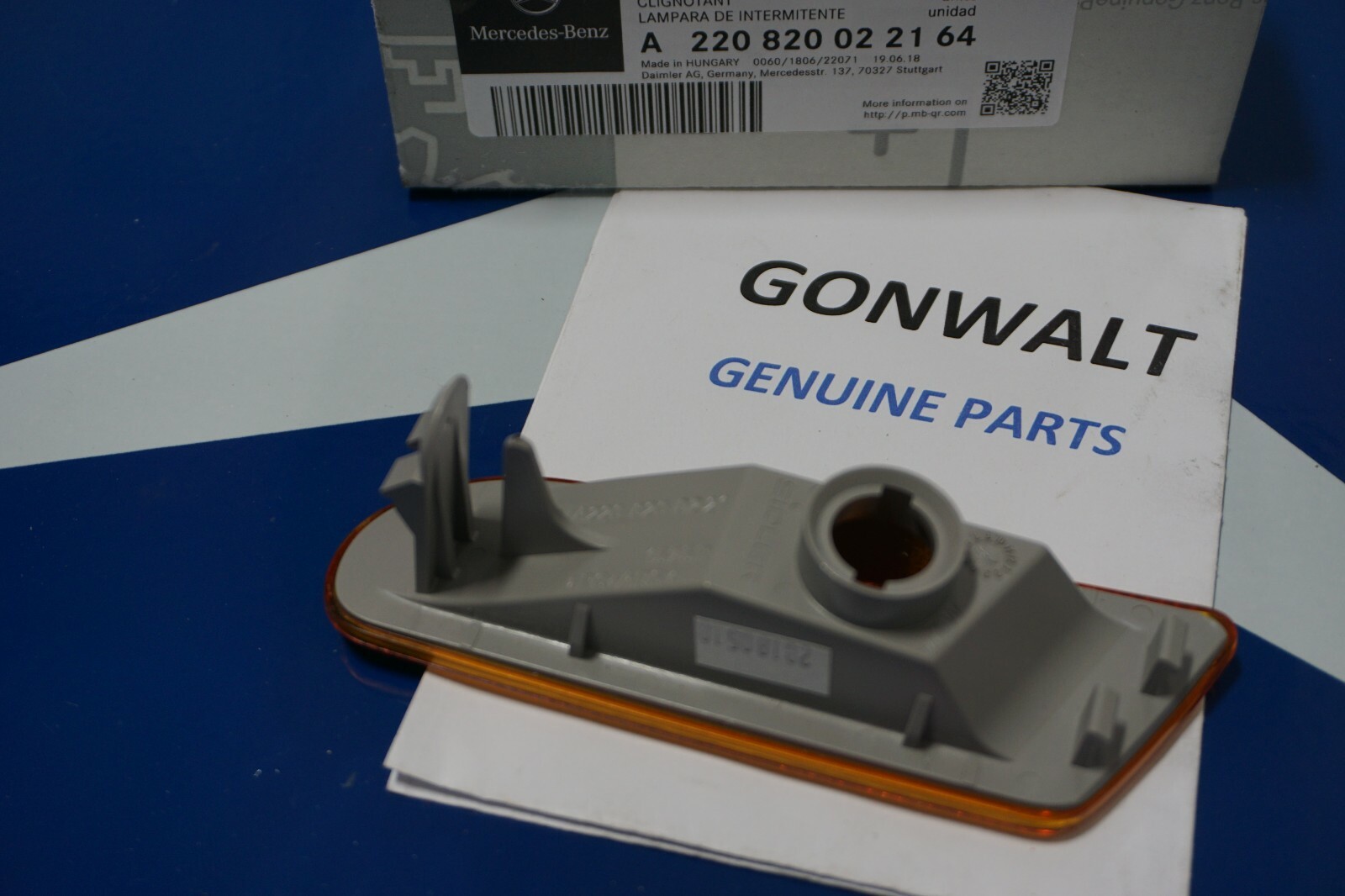 Mercedes Benz New Right Side Bumper Turn Signal Light Lamp S Class ...