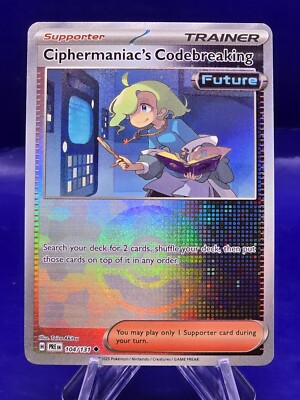 Pokemon TCG Ciphermaniac's Codebreaking 104/131 PRE Poke Ball Reverse ...